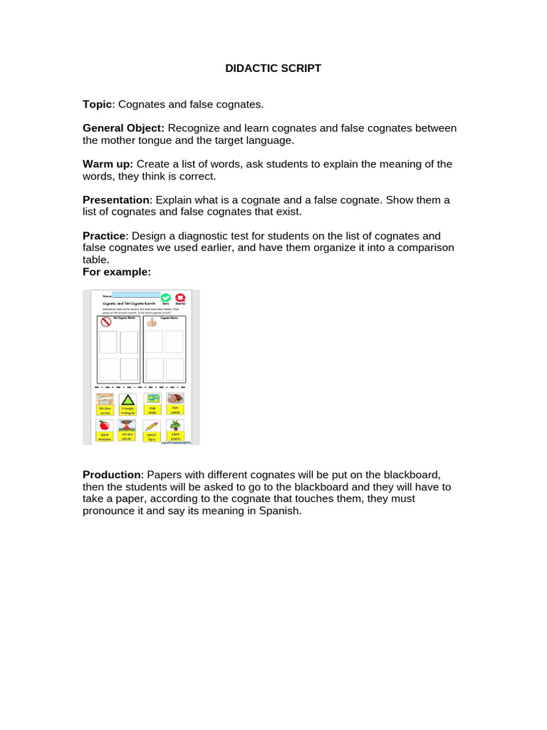 Didactic Script English | PDF