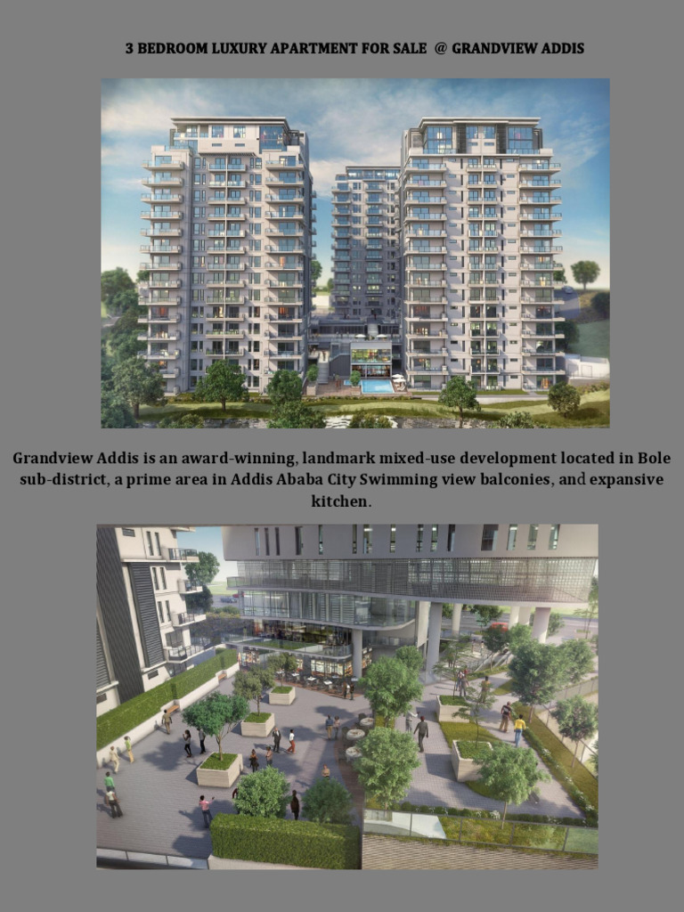 Grandview Addis Luxury Apaartmanet for Sale | PDF