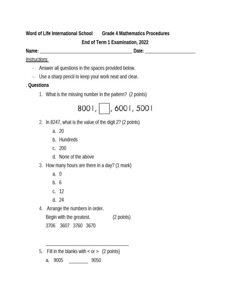 G3 PP 2 EOT 1 2022 | PDF