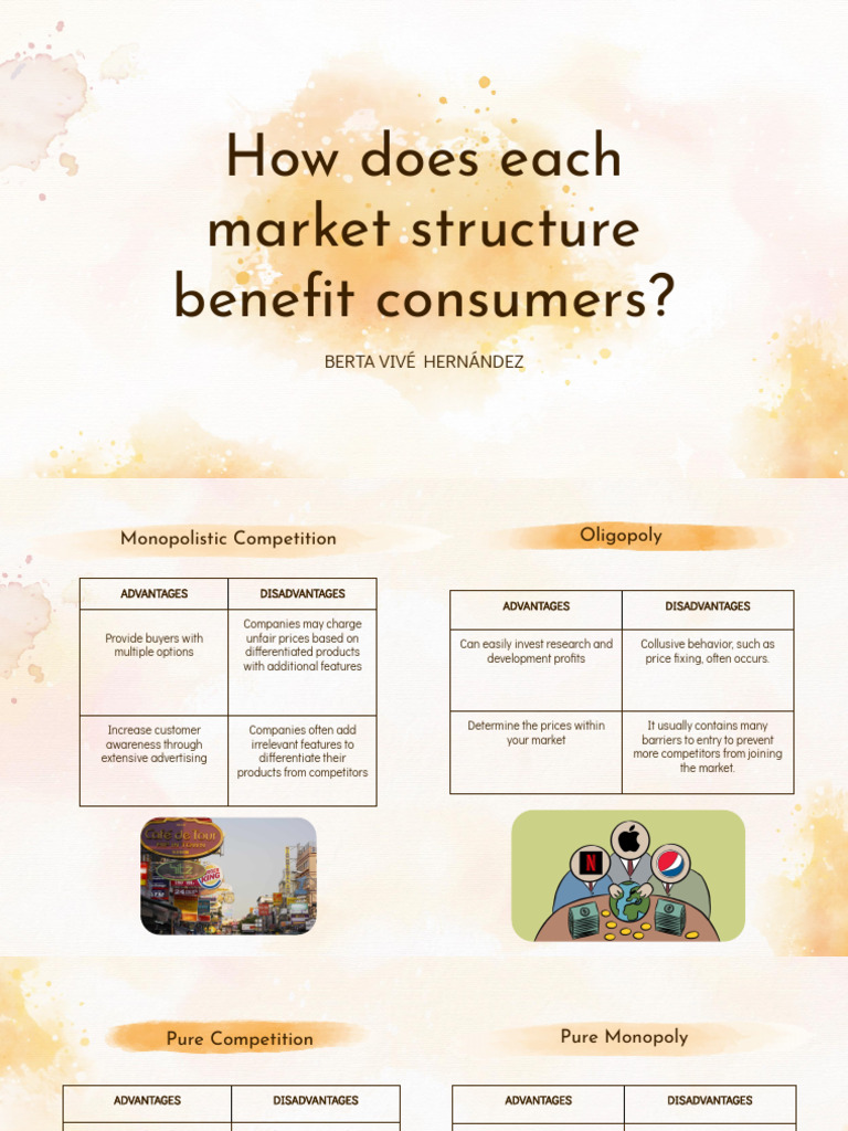 1.02A How Does Each Market Structure Benefit Consumers | PDF | Monopoly ...