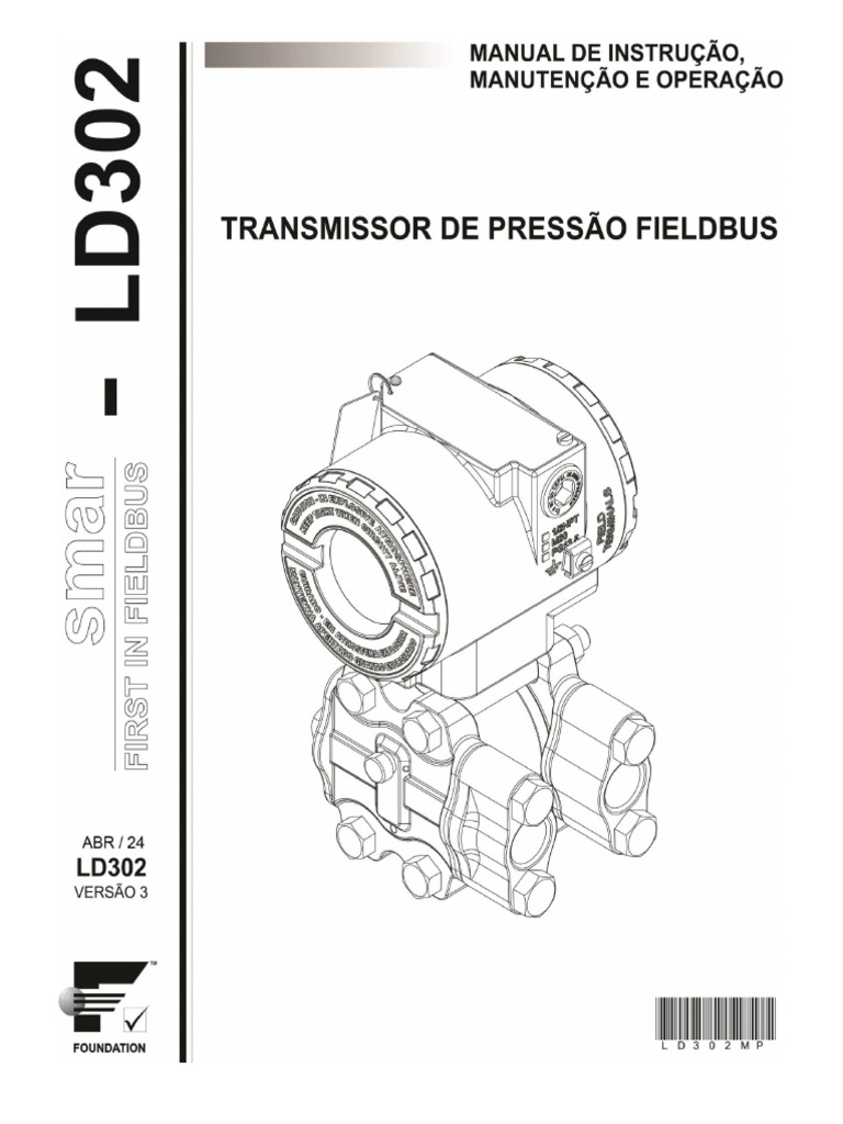 Smar LD 302 - Pressure Transmitter | PDF | Capacitor | Entrada/Saída