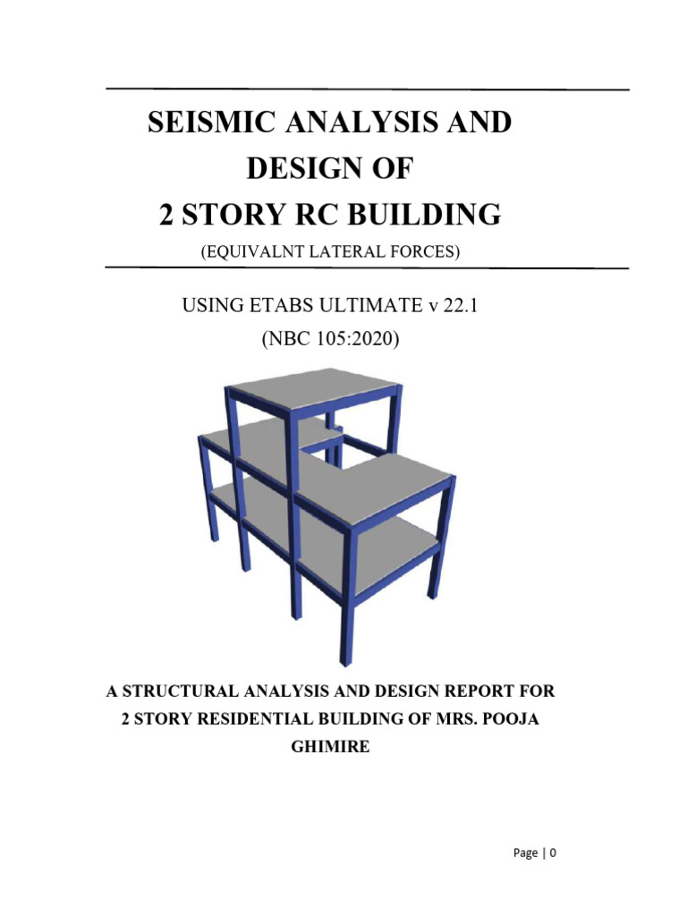 Structural Analysis Report 1651 | PDF | Reinforced Concrete | Concrete
