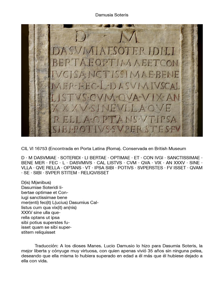 Damusia Soteris | PDF
