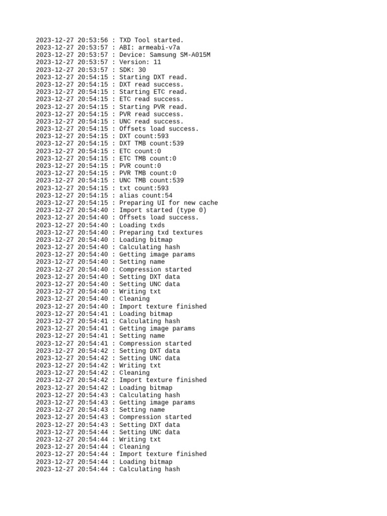 Log | PDF | Texture Mapping | Computing