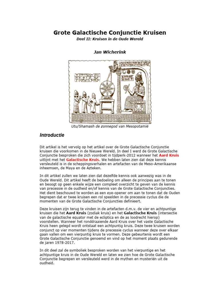 Grote Galactische Conjunctie Kruisen Deel II N | PDF