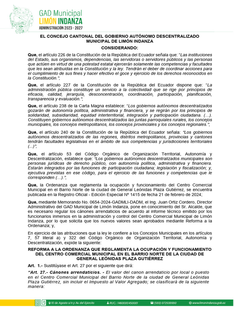 REFORMA A LA ORDENANZA DEL CENTRO COMERCIAL MUNICIPAL-signed-signed-signed-signed-signed-signed ...