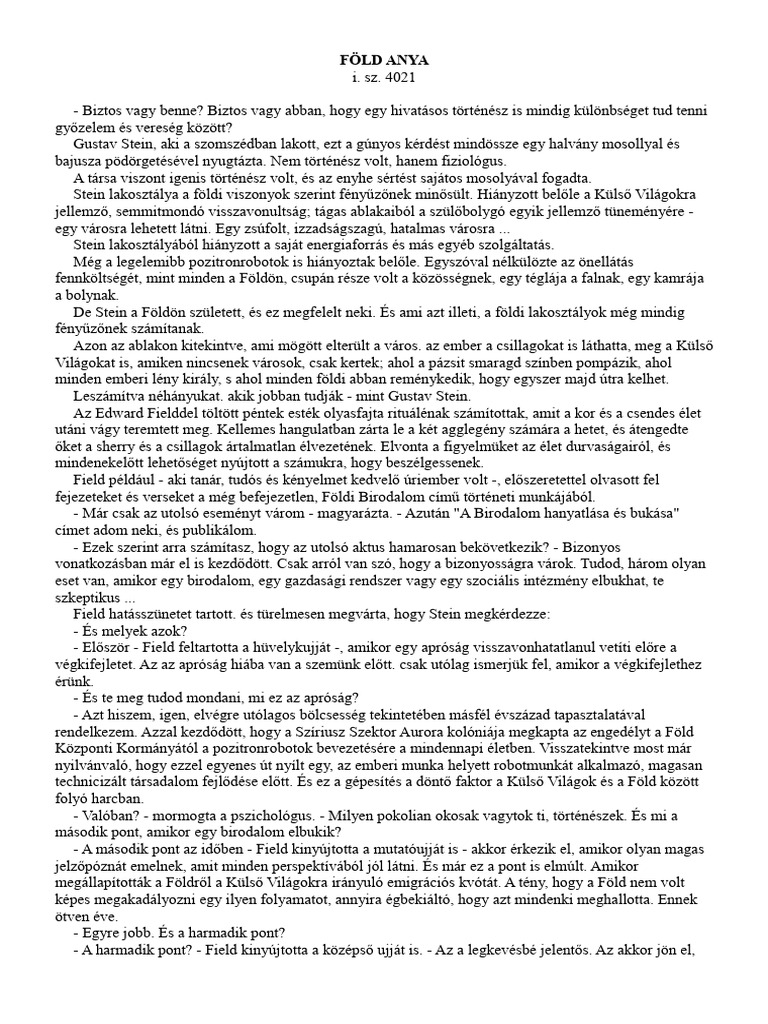 Isaac Asimov - Föld Anya | PDF