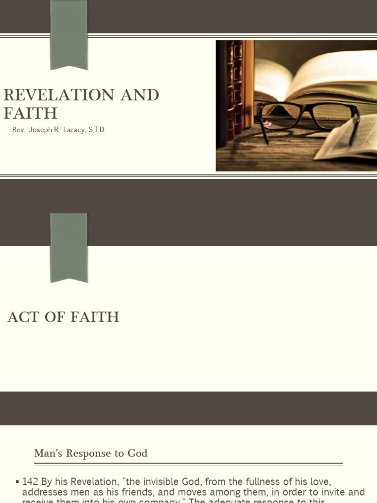 8_Act_of_Faith | PDF | Faith | Revelation