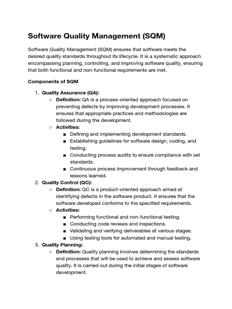 SWE 3 - Google Docs | PDF | Reliability Engineering | Software Quality