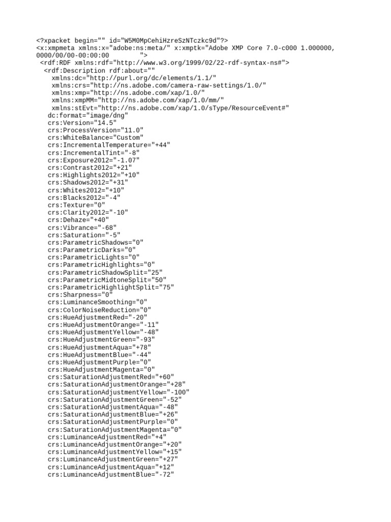 Winter Special Lightroom Preset - XMP | PDF