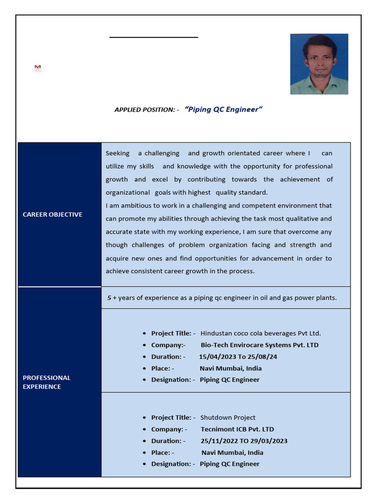 cv qc | PDF | Nondestructive Testing