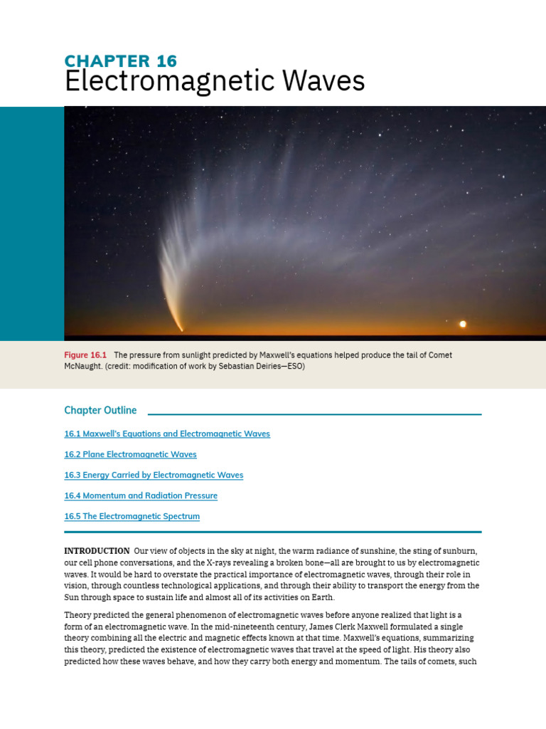 University Physics Volume 2-Chapter 16 | PDF | Antenna (Radio ...