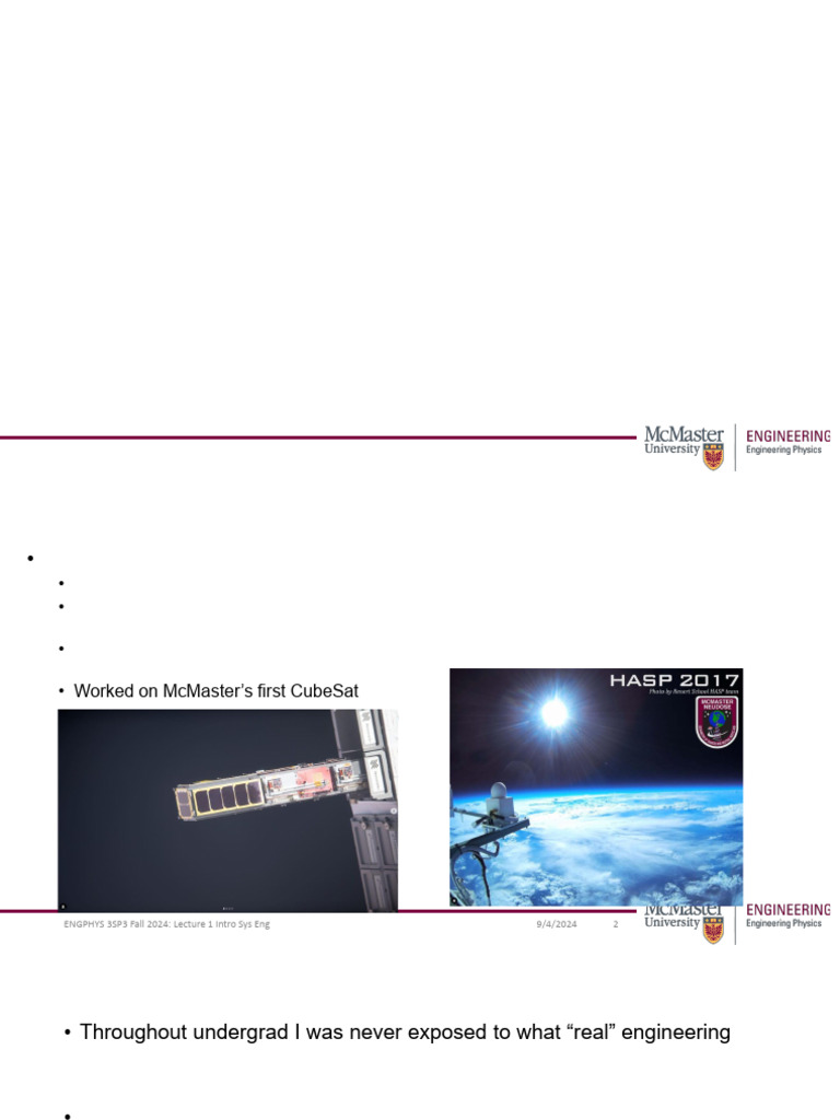 Lec_1_Intro_Sys_Eng_2024 | PDF | Systems Engineering | System