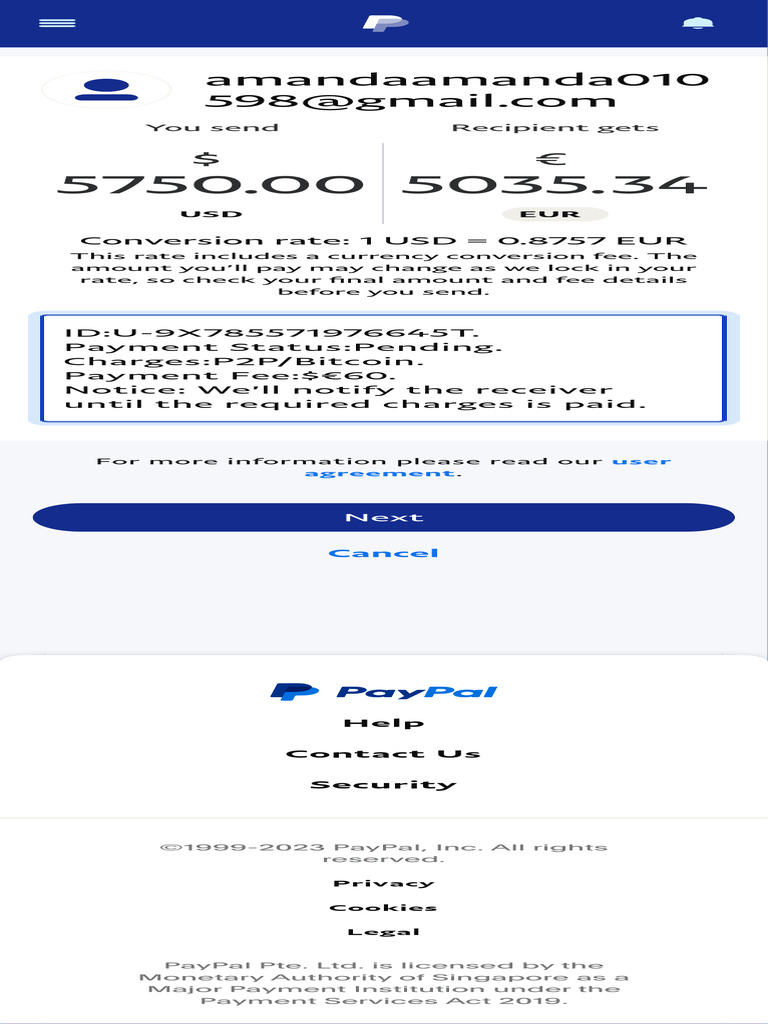 PayPal Make A Payment Preview 2 | PDF