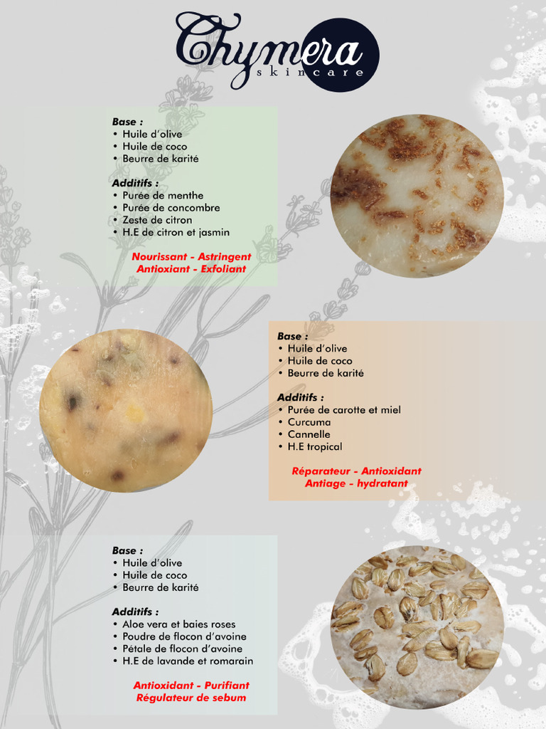 Chymera Savon Bio | PDF