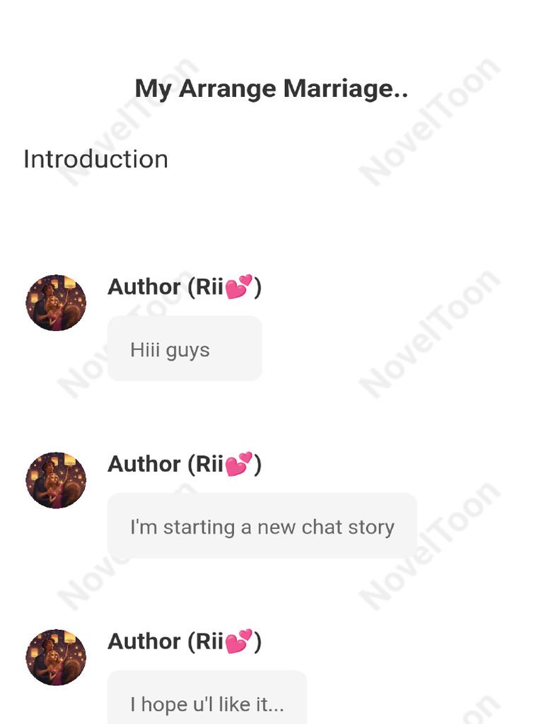 My Arrange Marriage.. | PDF