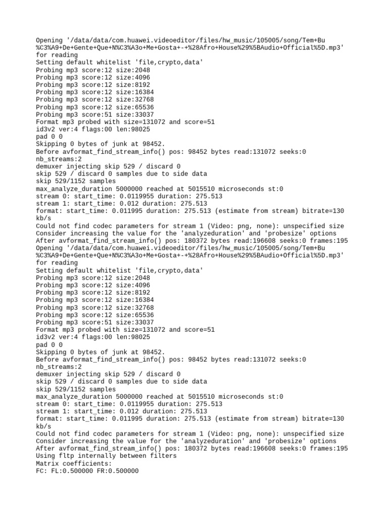 Av Log | PDF | Mp3 | Computer File
