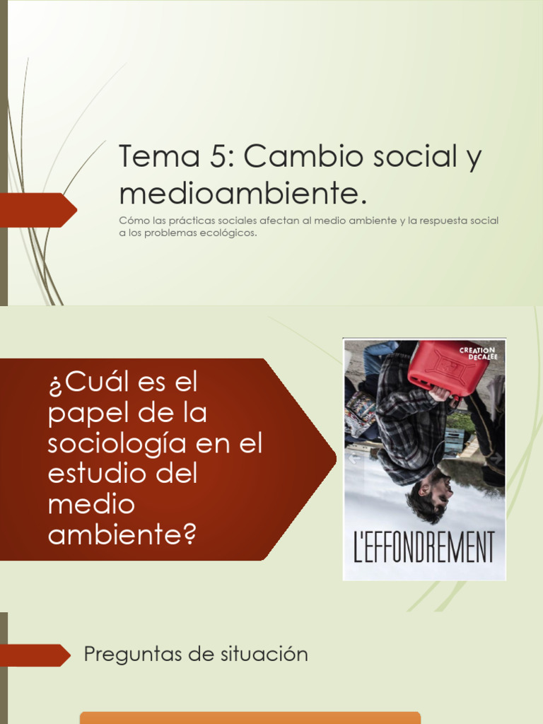 T.5-Medio Ambiente 24 25.pptx | PDF | Contaminación | Sustentabilidad
