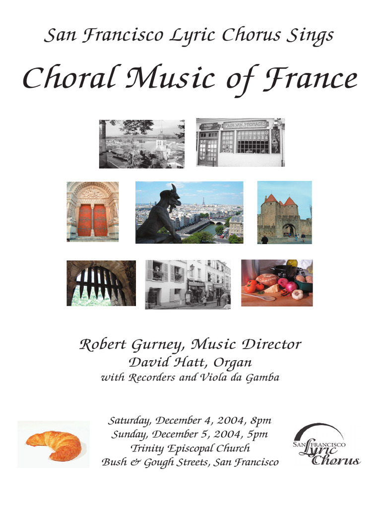 Choral Music of France | PDF | Camille Saint Saëns | Classical Music