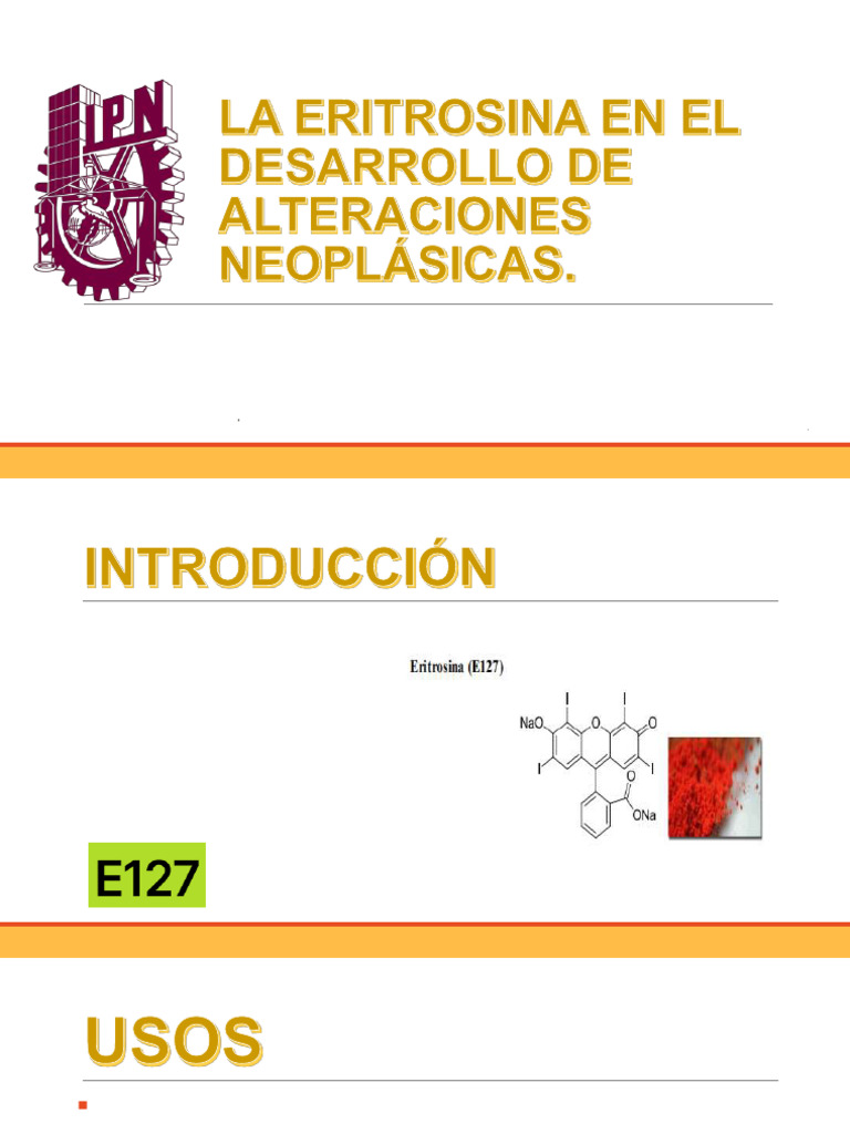 Efectos de la Eritrosina en la Salud | PDF