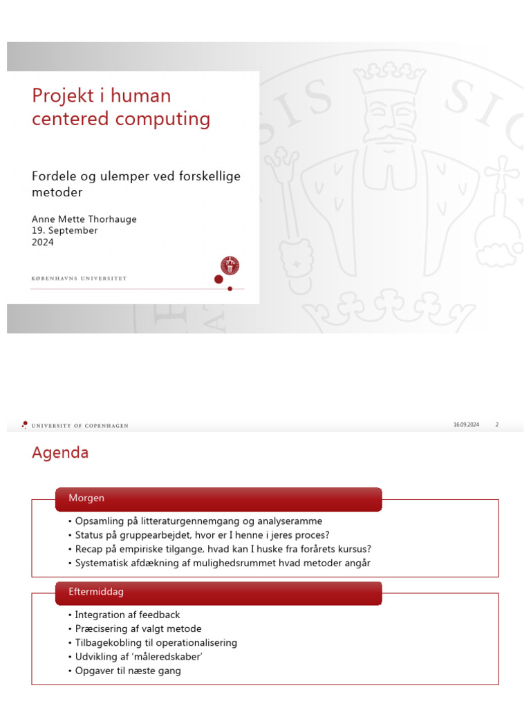 3.2 Fordele Og Ulemper Ved Forskellige Metoder | PDF