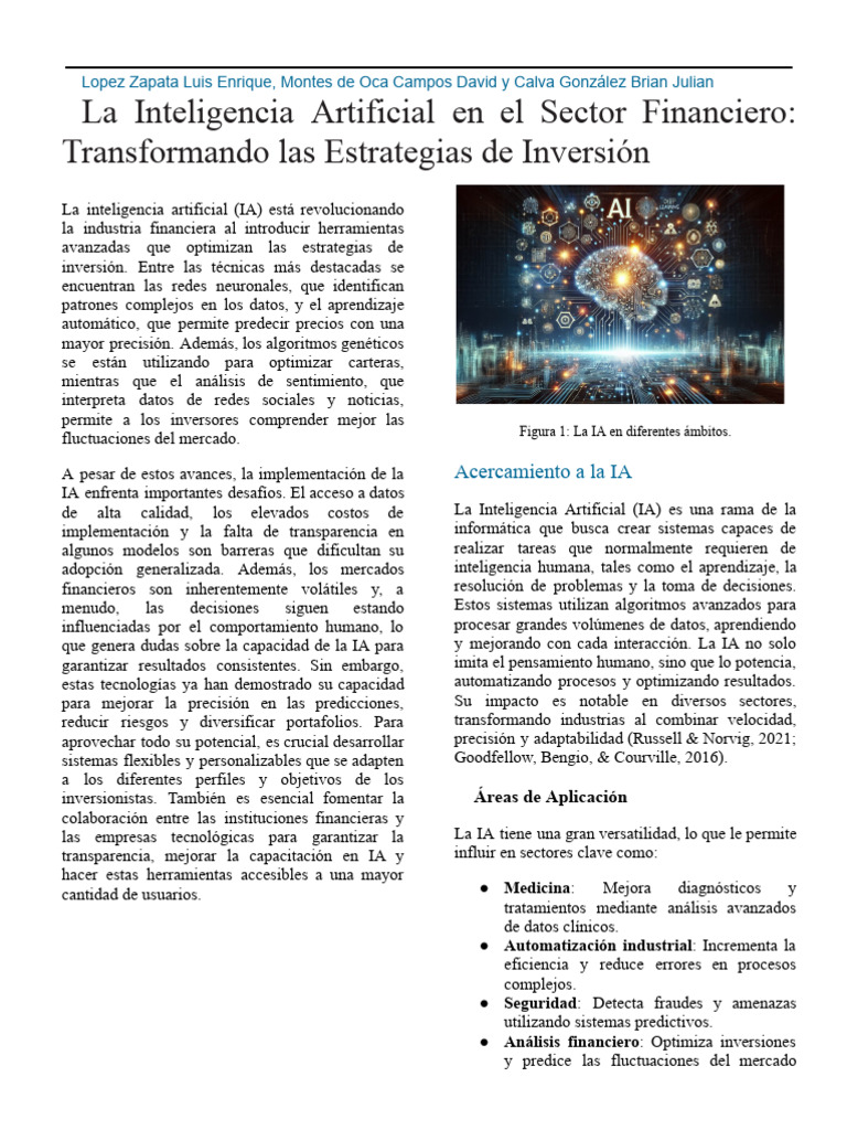 Articulo Divulgacion | PDF | Inteligencia artificial | Inteligencia (IA) y semántica