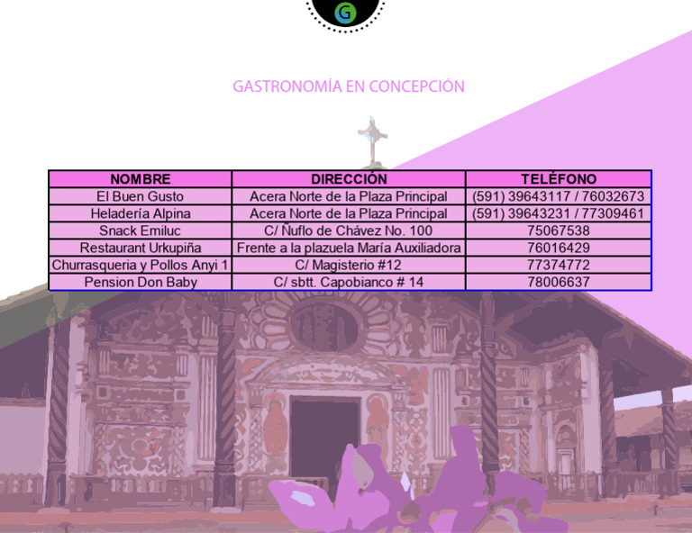 Gastronomia Concepcion | PDF