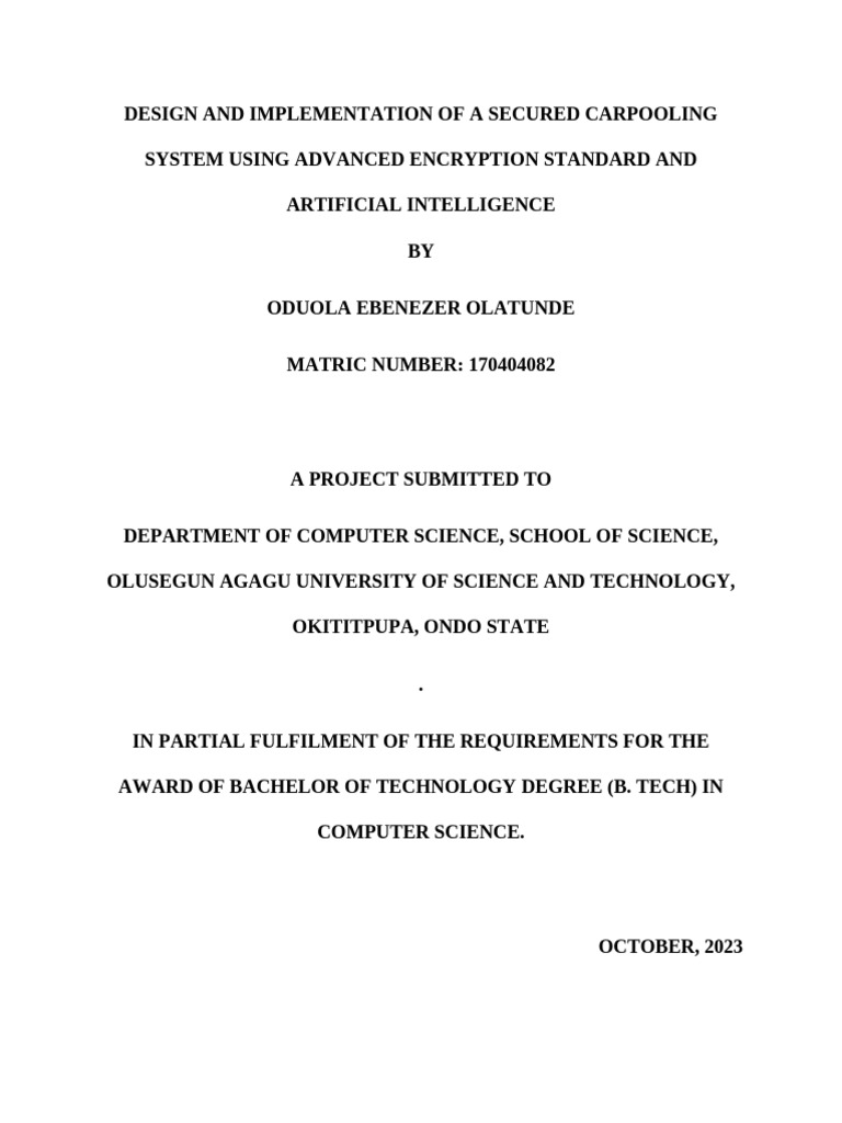 EBEN FULL PROJECT... Using AES and AI... Final | PDF