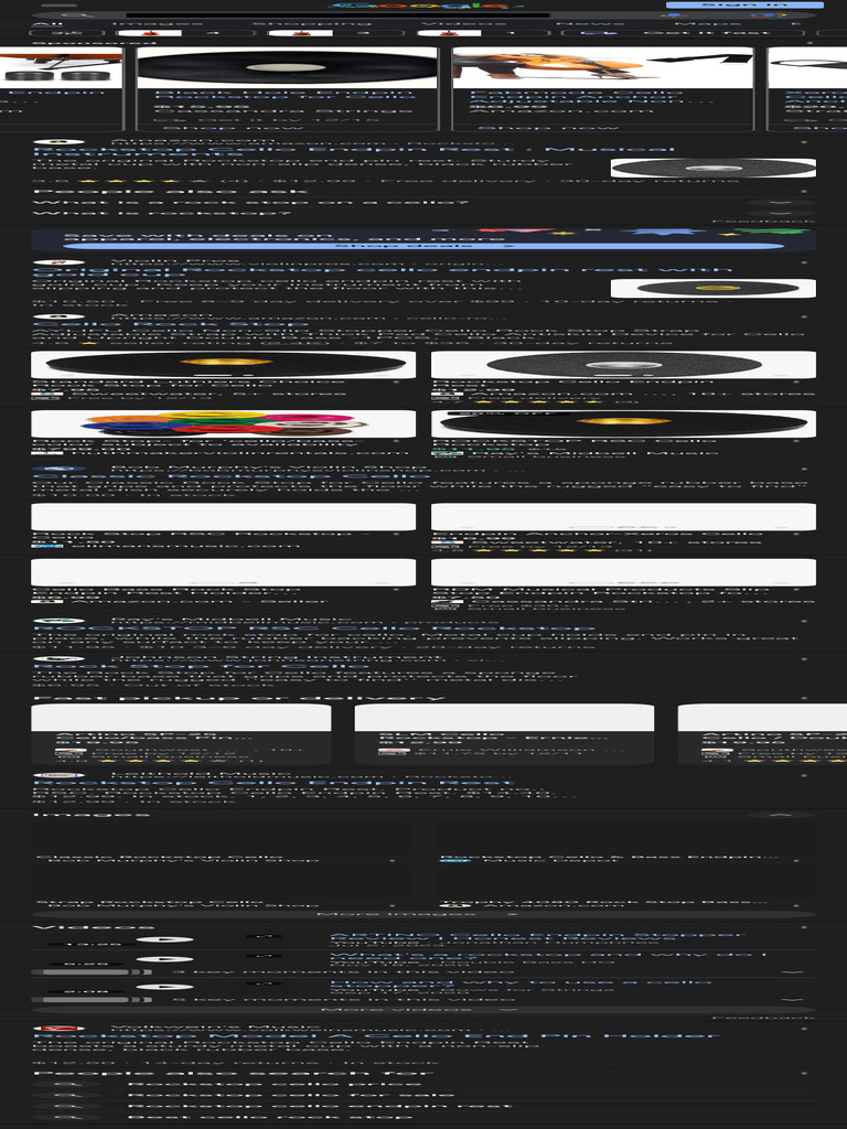 Cello Rockstop Endpin Rest Deals | PDF | Cello | Music Technology