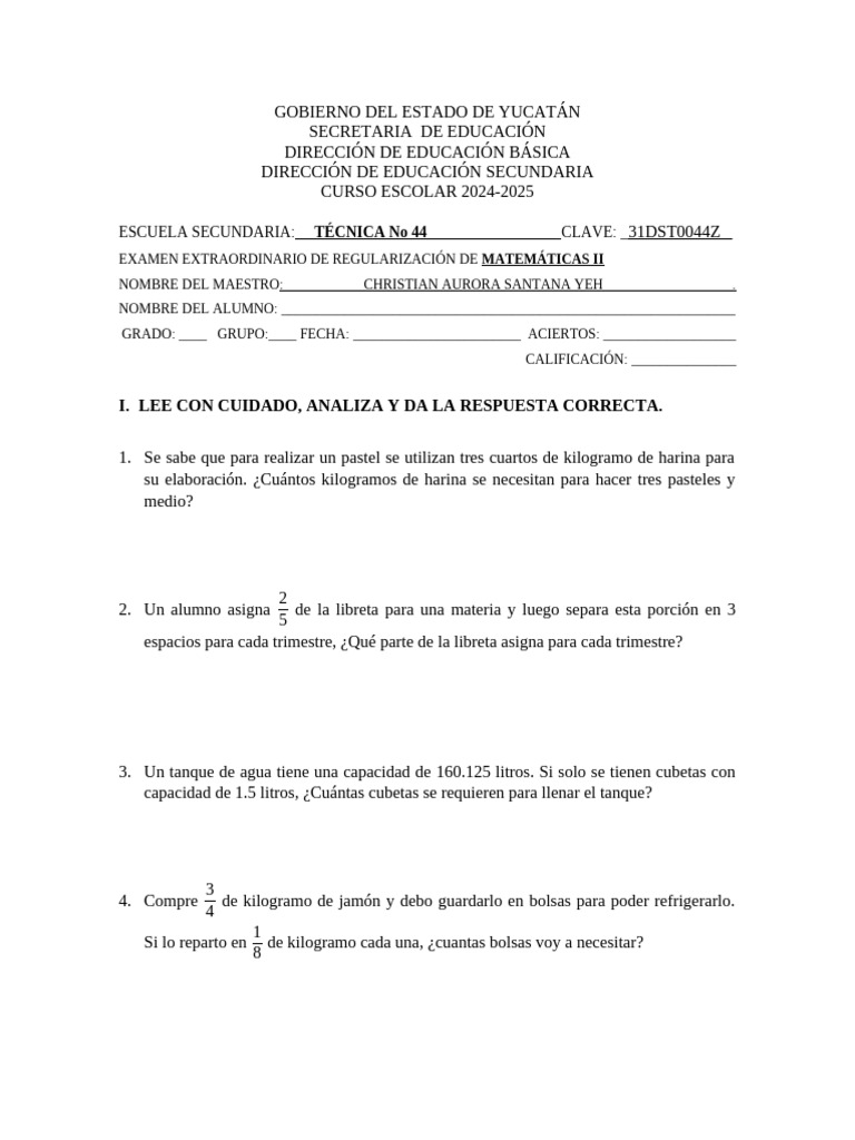 Eer 2° - Tipo Cuadernillo | PDF