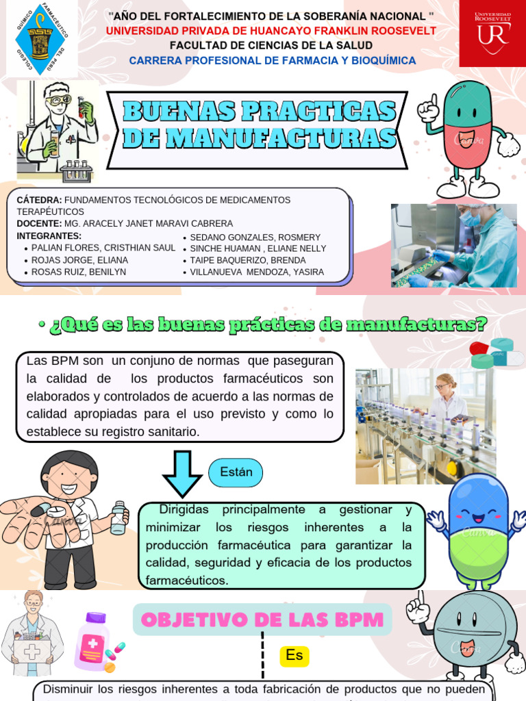 Buenas Practicas de Manufacturas | PDF | Tableta (Farmacia) | Farmacia