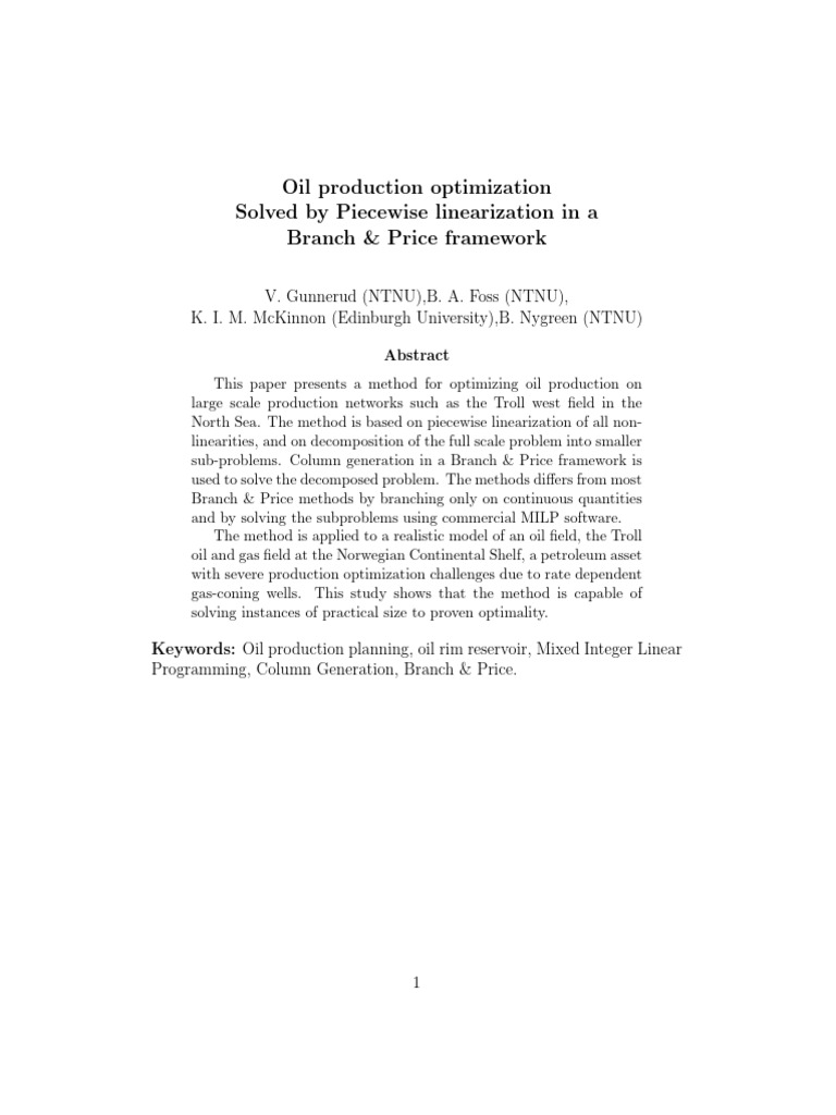 ERGO-11-018 | PDF | Linear Programming | Mathematical Optimization