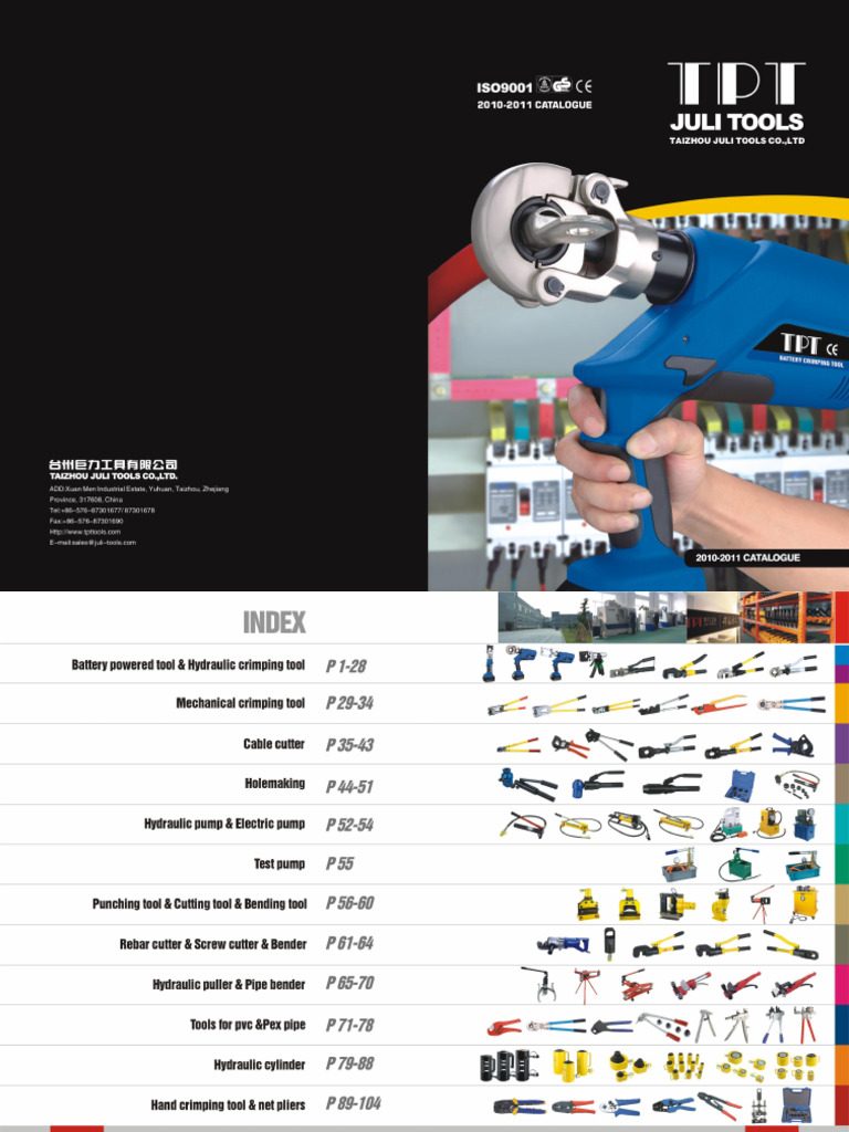 Catalogo JULI Tools | PDF