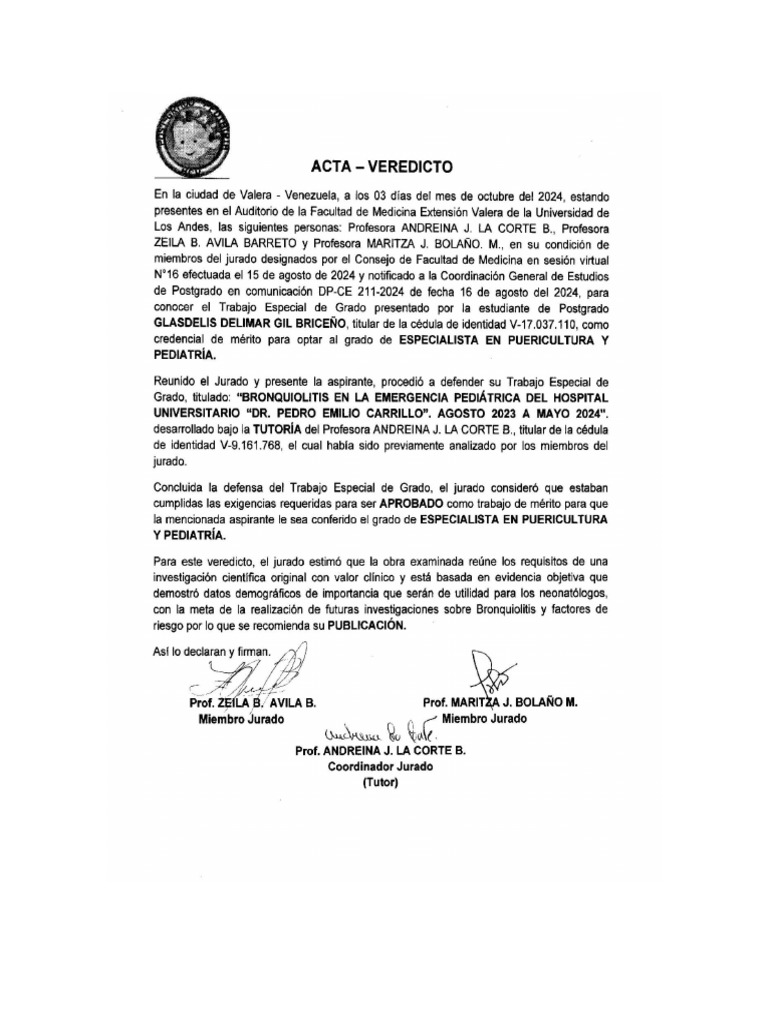 8 Teg Gil G Final | PDF | Especialidades Medicas | Medicina CLINICA