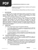 BIR Revenue Memorandum Order No. 6-2023 | PDF | Internal Revenue ...