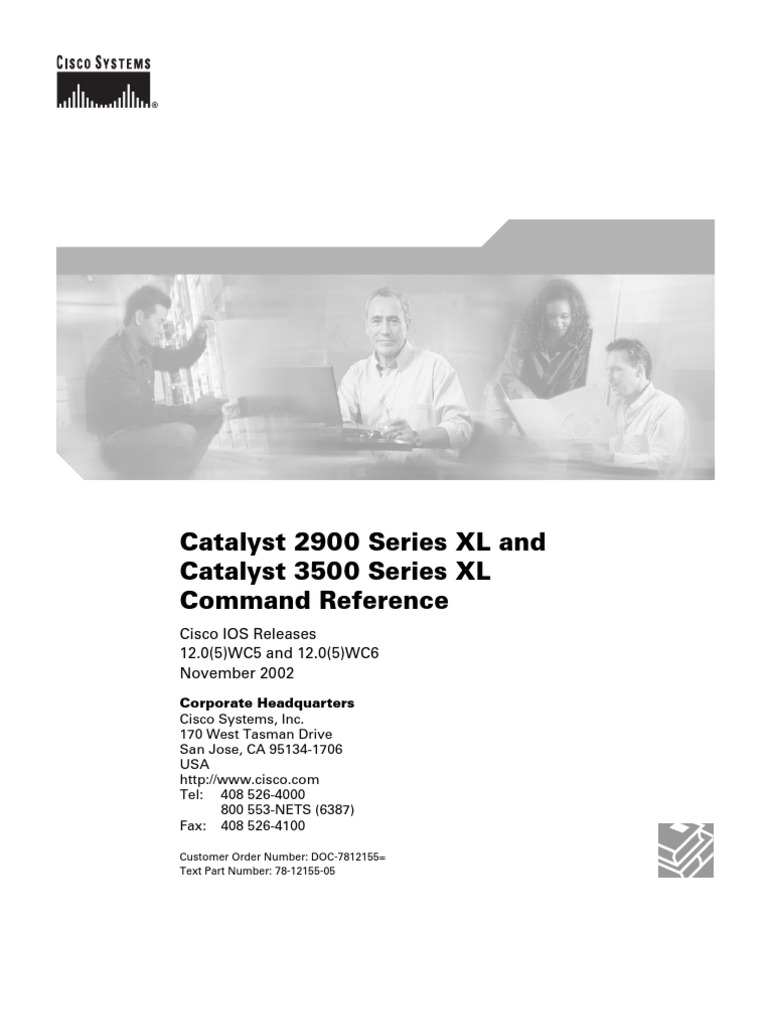 Cisco Catalyst 3500 Series XL Command Reference | PDF | Command Line ...
