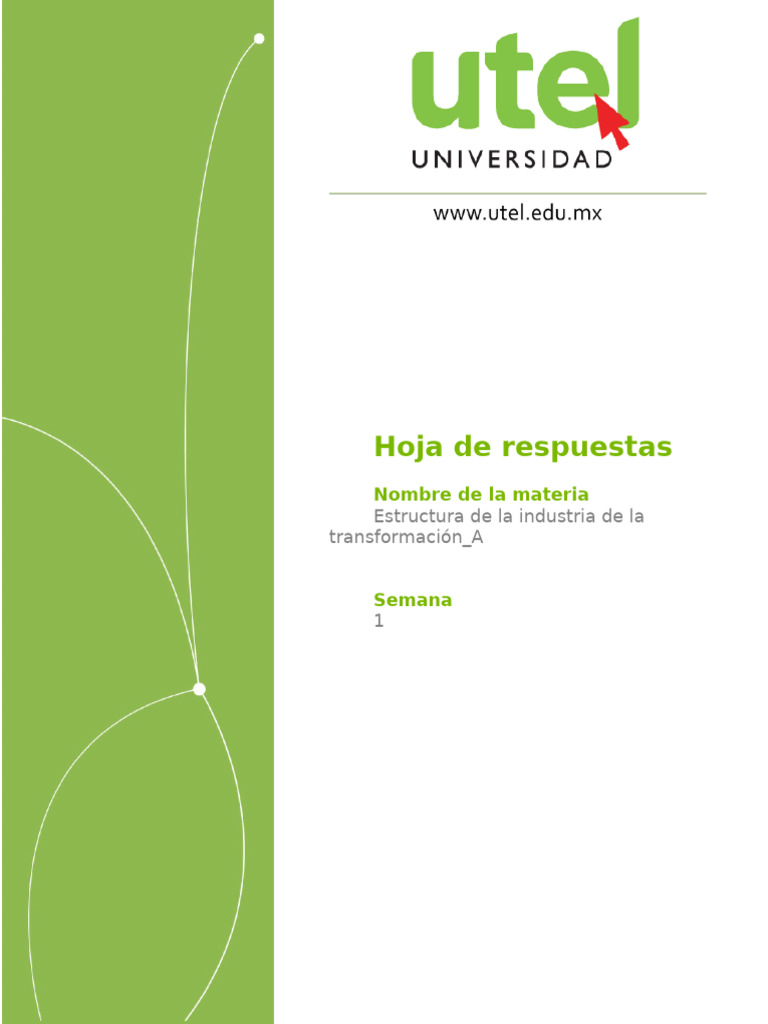 Estructura de La Industria de La Transformacion Deber | PDF | Industrialización | Economias