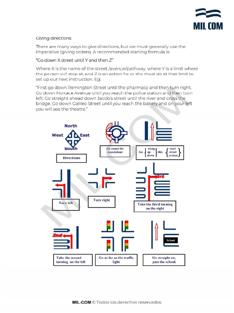 Directions | PDF