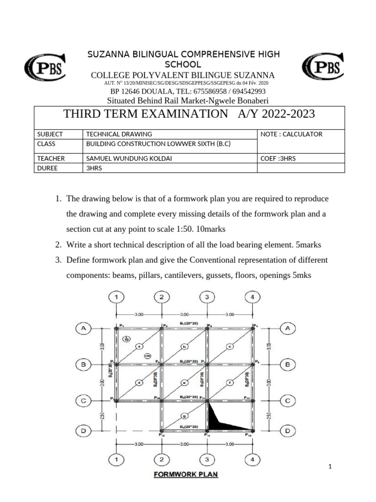 Technical Drawng L6 | PDF