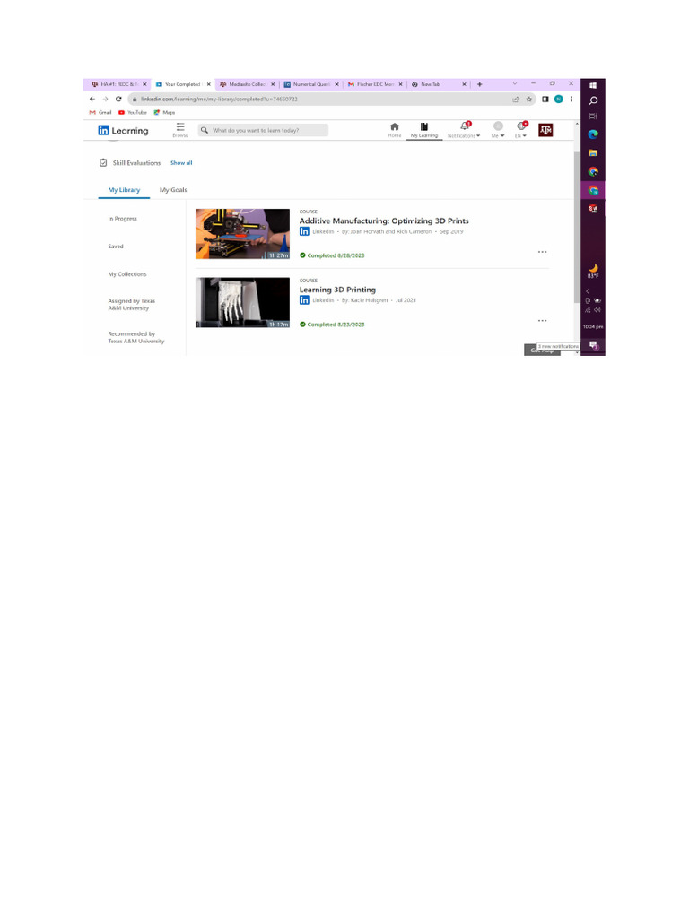 3d Printing Assignments | PDF