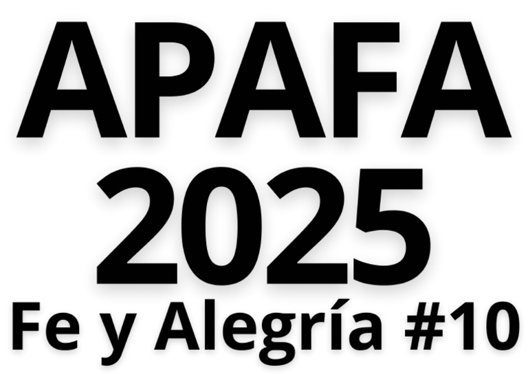 APAFA 2025 | PDF