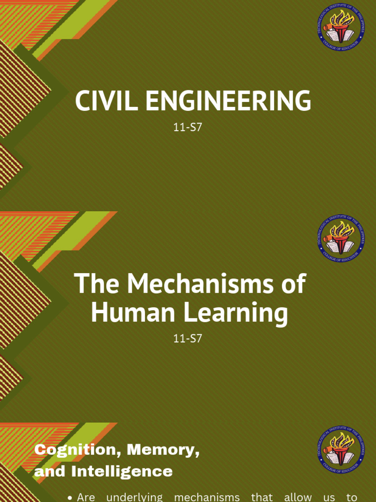 GROUP 4 The Mechanisms of Human Learning | PDF | Self Efficacy | Psychology