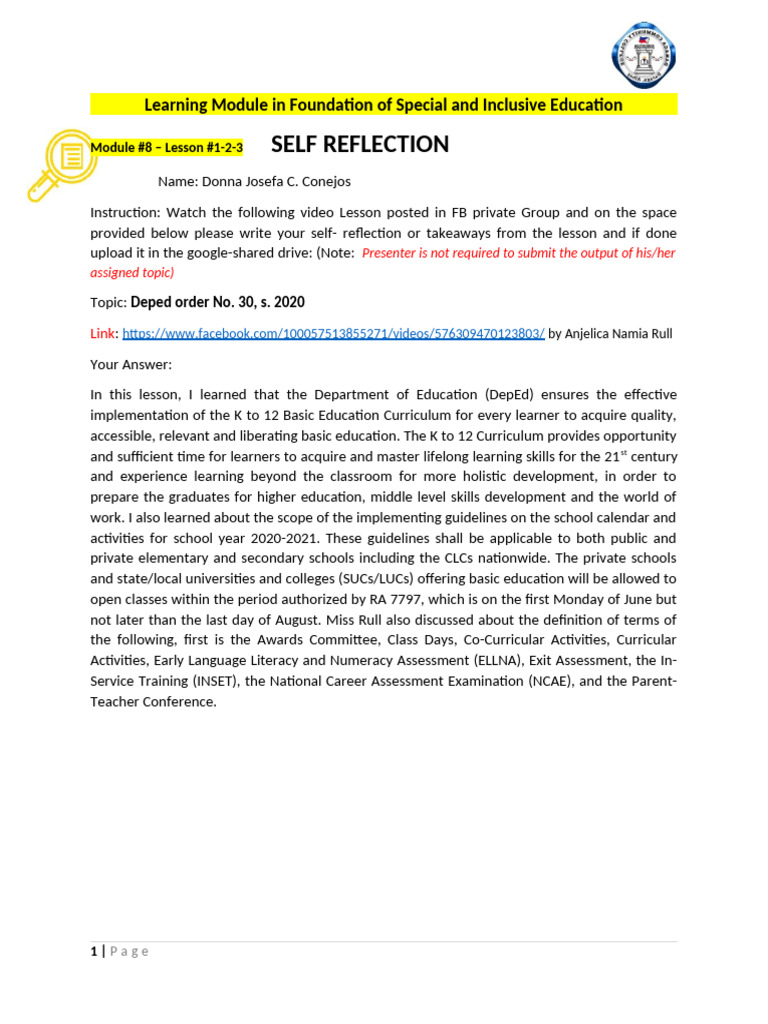Grading System Self Reflection | PDF | Teachers | Curriculum