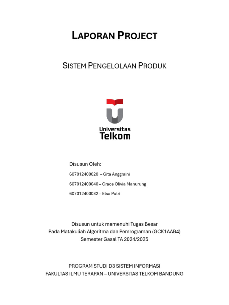 Laporan Project | PDF