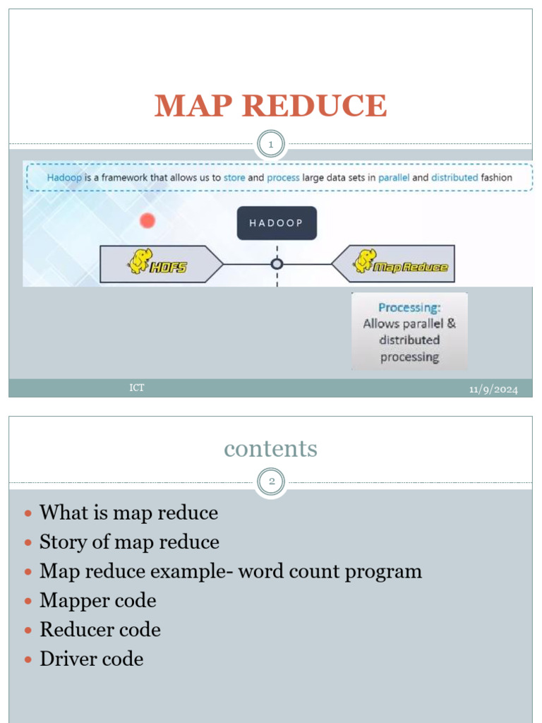 Understanding Map Reduce Concepts | PDF