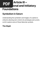 Saturn Worship: History and Symbolism | PDF | Deities | Mythology