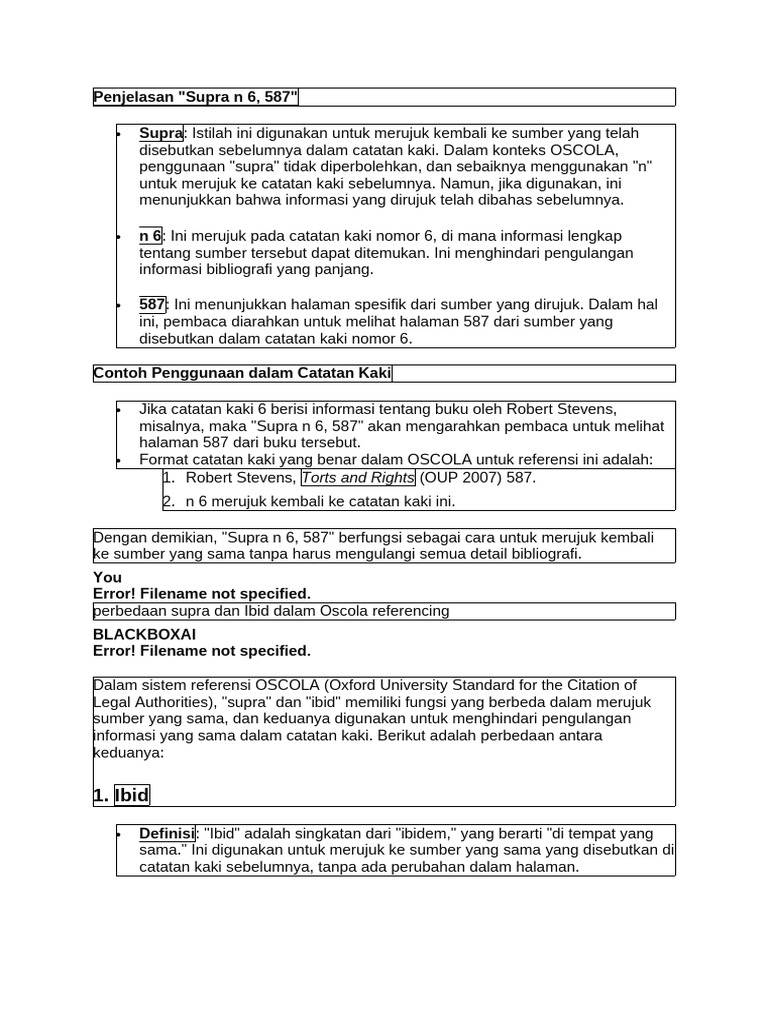 Oscola Explain | PDF