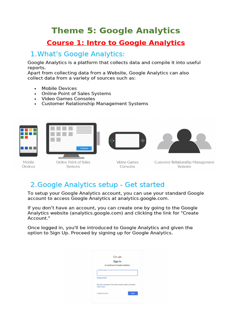 Google analytics | PDF | Websites | Analytics Google analytics | PDF | Websites | Analytics