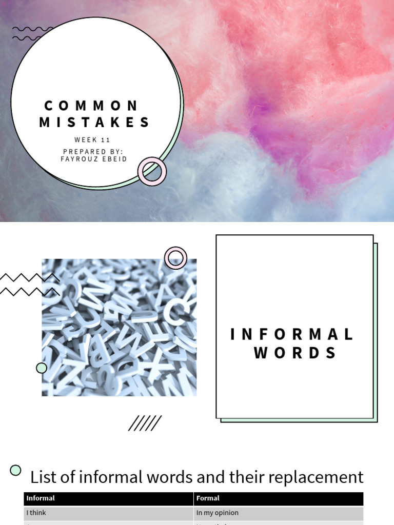 Common Mistakes | PDF | Comma | Grammar