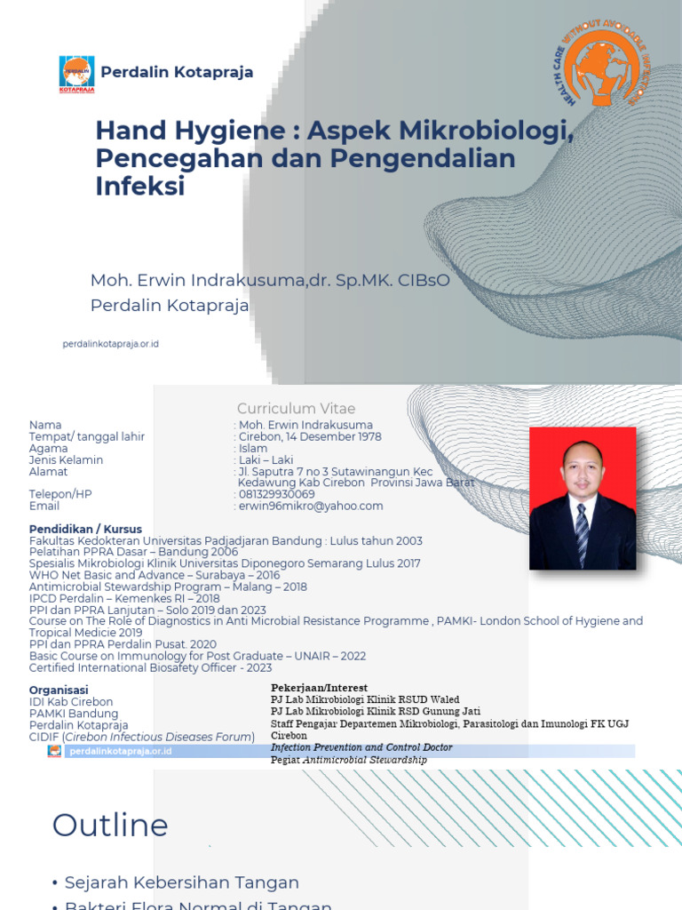 Hand Hygiene. Aspek Mikrobiologi, Pencegahan Dan Pengendalian Infeksi ...